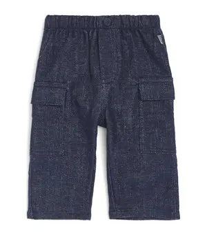 IL GUFO Cotton-blend Cargo Trousers