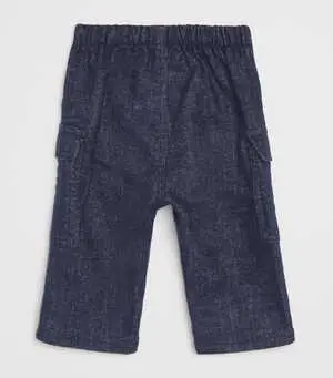 IL GUFO Cotton-blend Cargo Trousers