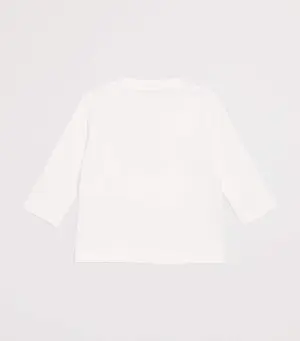 IL GUFO Cotton Dog Print T-shirt