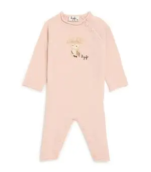 IL GUFO Cotton Knit Owl All-in-one
