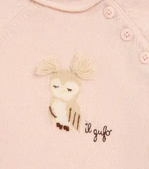 IL GUFO Cotton Knit Owl All-in-one