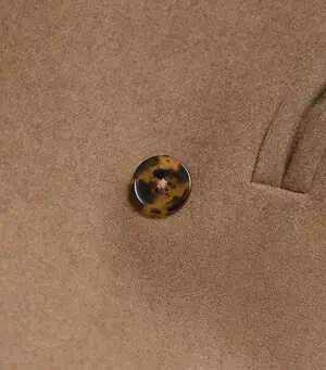 BLAZÉ MILANO Virgin Wool-cashmere Everyday Double-breasted Blazer