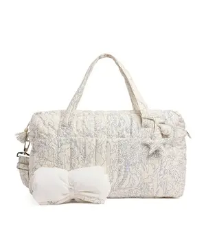 Bonpoint Quilted Floral Organic Cotton Changing Bag