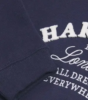 Harrods Cotton Logo Sweatshirt