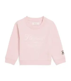 Harrods Cotton Logo Sweatshirt - Pink