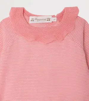 Bonpoint Cotton Anisa Sweater And Trousers Set