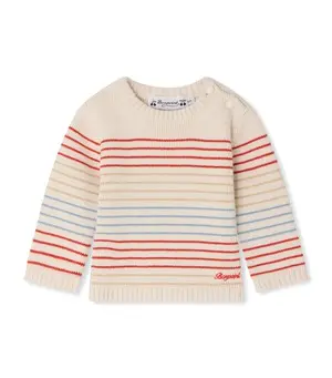 Bonpoint Cotton-cashmere Sweater - Ivory