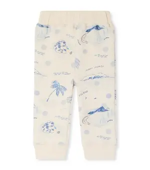 Bonpoint Cotton Bram Sweatpants - Blue