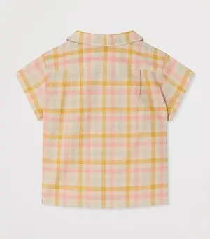 Bonpoint Cotton Check Shirt