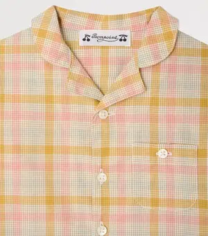 Bonpoint Cotton Check Shirt