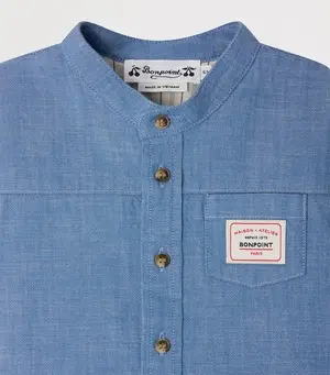 Bonpoint Cotton Lacey Shirt