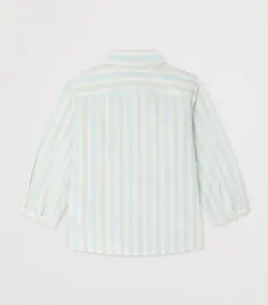 Bonpoint Cotton Stripe Lawson Shirt