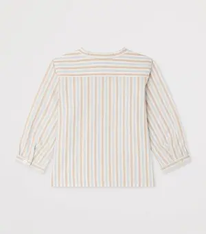 Bonpoint Cotton Stripe Shirt