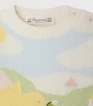 Bonpoint Cotton-blend Chick Sweater