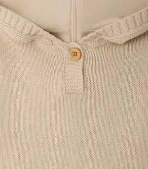Bonpoint Cotton Longline Hoodie