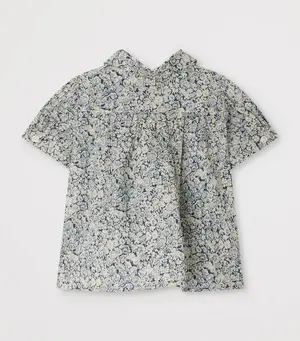 Bonpoint Floral Short-sleeve Blouse