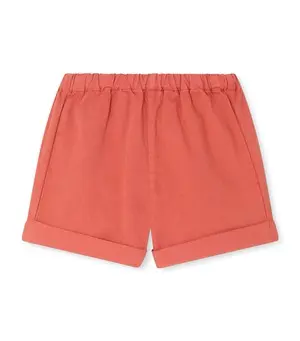 Bonpoint Cotton Shorts - Red