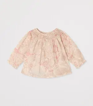 Bonpoint Cotton Floral Blouse