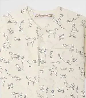 Bonpoint Cotton Printed Playsuit