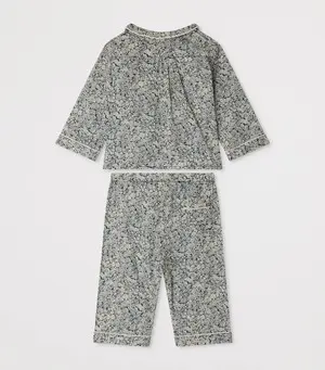 Bonpoint Organic Cotton Floral Pyjamas