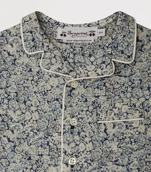 Bonpoint Organic Cotton Floral Pyjamas