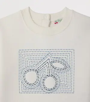 Bonpoint Embroidered Cherry T-shirt