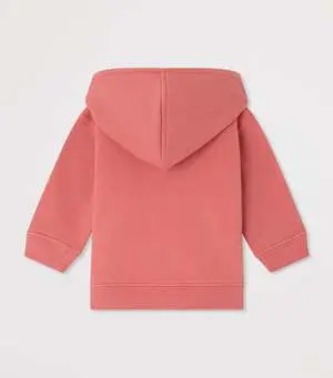 Bonpoint Cotton Embroidered Hoodie