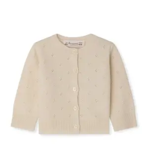 Bonpoint Cashmere Laelia Cardigan - Ivory