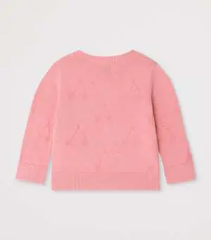Bonpoint Cotton Intarsia Teyana Cardigan