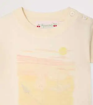 Bonpoint Cotton Printed T-shirt