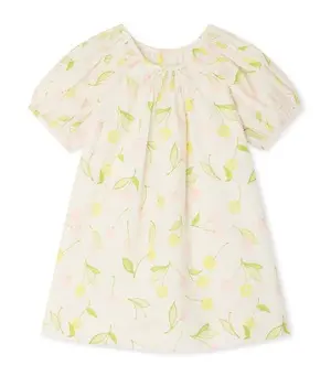 Bonpoint Organic Cotton Printed Luce Dress - Pink