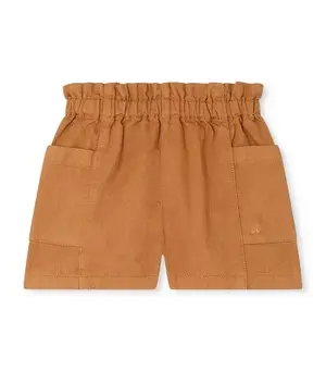 Bonpoint Denim Shorts - Brown