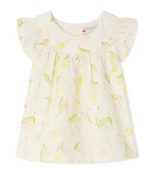 Bonpoint Cherry Print Lala Blouse