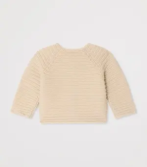 Bonpoint Cotton Cardigan