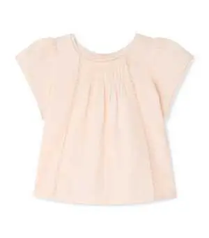 Bonpoint Cotton Blouse - Pink