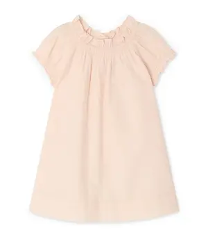 Bonpoint Cotton Sidwell Dress - Pink
