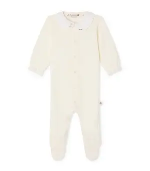 Bonpoint Cotton All-in-one - White