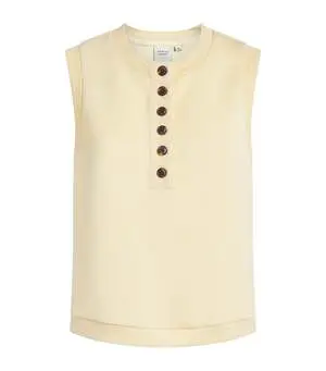 Varley Marla Tank Sweater Vest - Ivory
