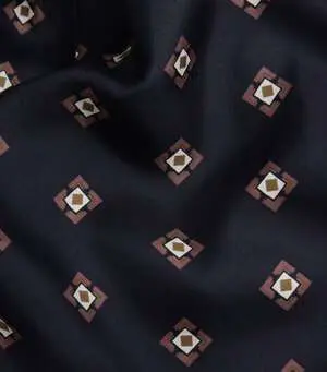 Max Mara Silk Printed Wide-leg Trousers