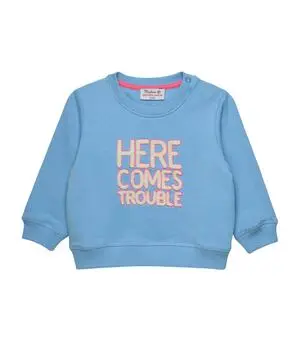 Trotters Cotton Here Comes Trouble Sweatshirt