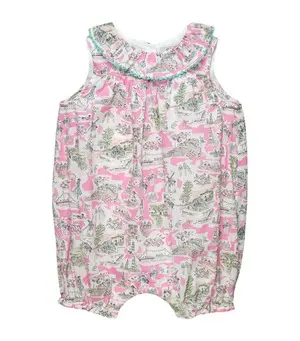 Trotters Cotton Holiday Scenes Playsuit