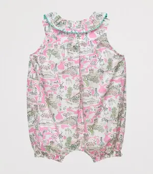 Trotters Cotton Holiday Scenes Playsuit