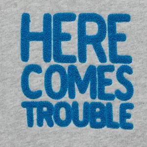 Trotters Cotton Here Comes Trouble Sweatshirt