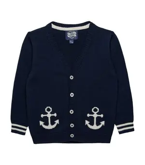 Trotters Anchor Cardigan