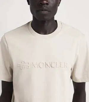 Moncler Cotton Logo Patch T-shirt