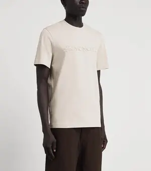 Moncler Cotton Logo Patch T-shirt