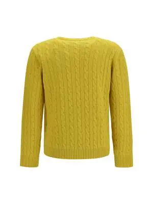 Valentino Garavani Vlogo Cable-knit Cashmere Sweater