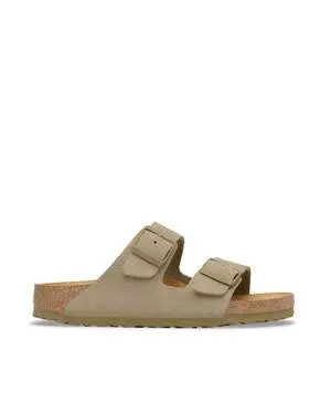 BIRKENSTOCK Arizona Suede Sandals - Khaki