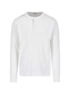 Burberry Cotton-blend T-shirt With Stretch Fit - White