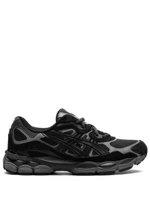 Asics ASICS Panelled Design Mesh Sneakers With Chunky Rubber Lug Sole Grey